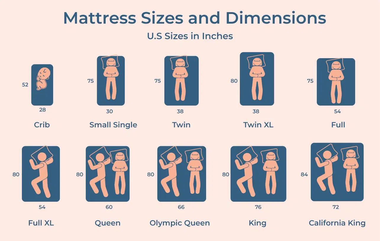 Bed Size Buying Guide How To Find The Right Bed In 2024
